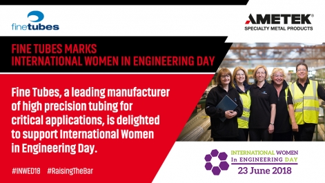Fine Tubes marks International Women in Engineering Day | The Devon Daily