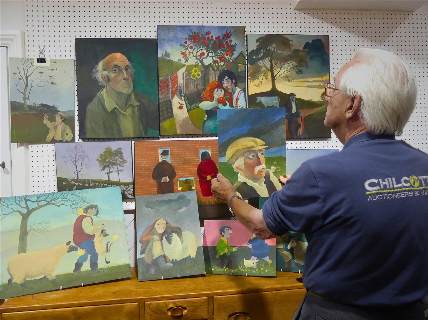 Chilcotts to auction previously unreleased artwork by illustrator Ken ...