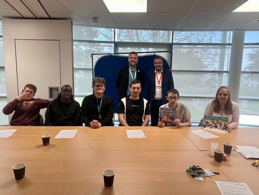 East Devon MP joins Deaf Academy student council for accessibility ...